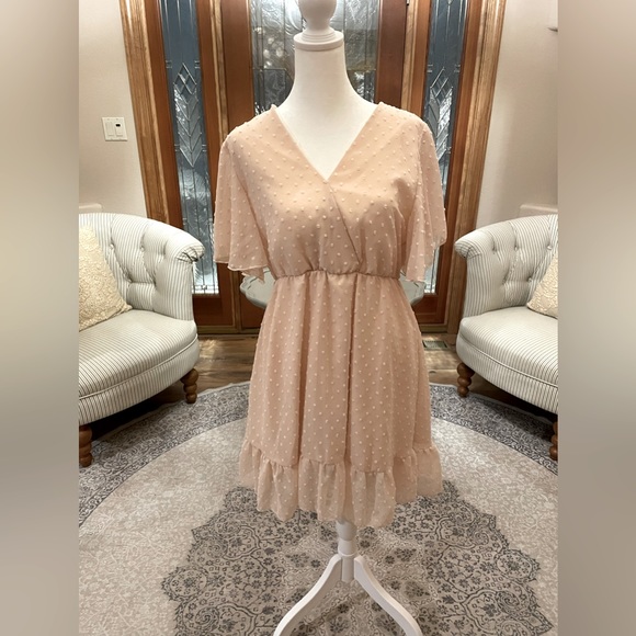 SHEIN | Dresses | Rose Gold Dress | Poshmark